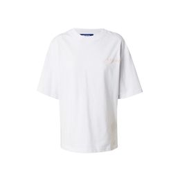 PEQUS Shirt 'Paradise Beach Club' female White size XL