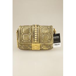 MCM Damen Handtasche, gelb, Gr.