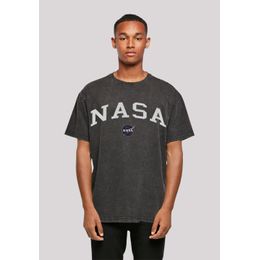 F4NT4STIC Damen T-Shirt "NASA Collegiate Logo", schwarz, Gr. M, Obermaterial: 100% Baumwolle, Shirts, Print