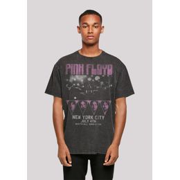 F4NT4STIC Herren T-Shirt "Pink Floyd Oversize T-Shirt", schwarz, Gr. XS, Obermaterial: 100% Baumwolle, Shirts, Print