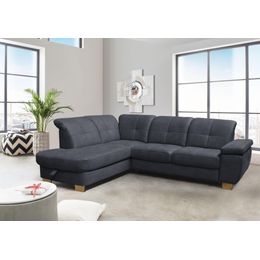 Ecksofa Alina, B:277cm H:98cm T:219cm, grau, Microfaser GDU (100% Polyester), Wohnzimmer, Sofas, "Karima", inkl. Rückenlehnenverstellung, wahlweise