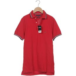 Tommy Hilfiger Herren Poloshirt, rot, Gr. 48