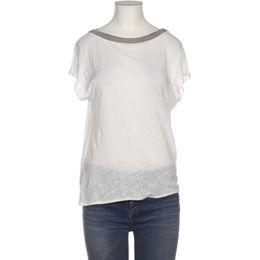 Massimo Dutti Damen T-Shirt, weiß, Gr. 38