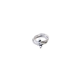 wraps Armband in-ear Kopfhörer silber mit Mikro
