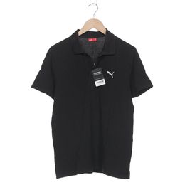 Puma Herren Poloshirt, schwarz, Gr. 48