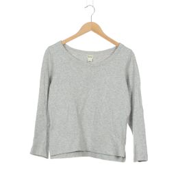 hessnatur Damen Sweatshirt, grau, Gr. 34