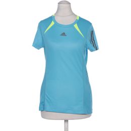 Adidas Damen T-Shirt, blau, Gr. 36