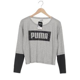 Puma Damen Langarmshirt, grau, Gr. 40