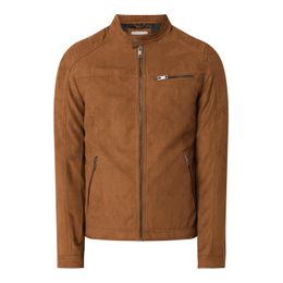 Jack & Jones Jacke mit Biker-Look Modell 'Rocky'