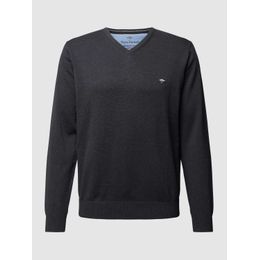 Fynch-Hatton Pullover mit V-Ausschnitt