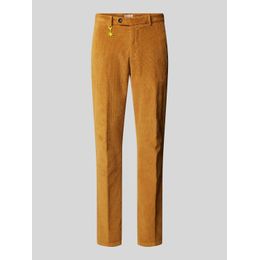 Manuel Ritz Slim Fit Cordhose mit Anhänger