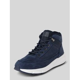 Tommy Hilfiger Ledersneaker mit Label-Patch Modell 'WARM NUBUCK'