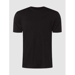 Mey Slim Fit T-Shirt mit Ziernähten - feuchtigkeitsregulierend