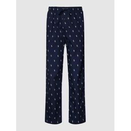 Polo Ralph Lauren Underwear Pyjama-Hose mit Allover-Logo Modell 'WOVEN'