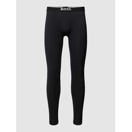 BOSS Leggings mit elastischem Bund und Label-Detail