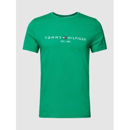 Tommy Hilfiger T-Shirt mit Label-Stitching