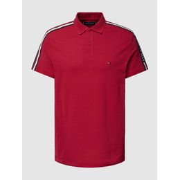 Tommy Hilfiger Regular Fit Poloshirt mit Kontraststreifen