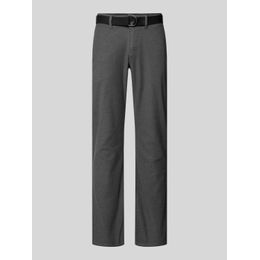 McNeal Slim Fit Chino mit Gürtel