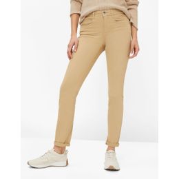 Brax Damen Five-Pocket-Hose Style MARY, Camelbraun, Gr. 40K