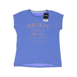 Pepe Jeans Damen T-Shirt, blau, Gr. 176