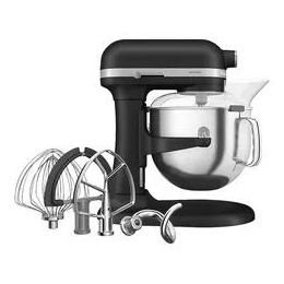 KITCHENAID 5KSM70SHXEBK Küchenmaschine Gusseisen Schwarz (Rührschüsselkapazität: 6,6 l, 375 Watt)