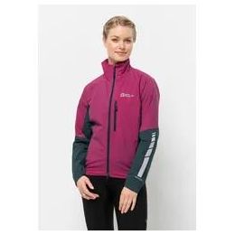 Fahrradjacke Jack Wolfskin "MOROBBIA 2.5L JKT W" Gr. XS (34), pink (new, magenta) Damen Jacken