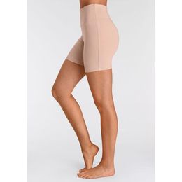 Lascana Shorts beige Gr. 32/34 für Damen. Skinny Fit. Nachhaltig.