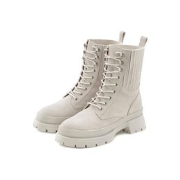 Lascana Stiefelette beige Gr. 36 für Damen. Nachhaltig.