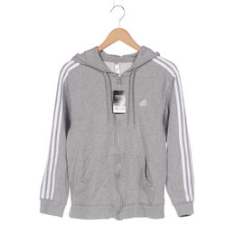 Adidas Damen Kapuzenpullover, grau, Gr. 36