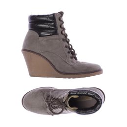 Buffalo London Damen Stiefelette, grau, Gr. 39