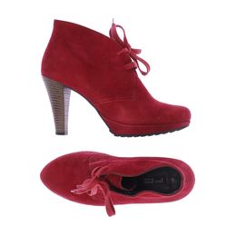 Paul Green Damen Stiefelette, rot, Gr. 4