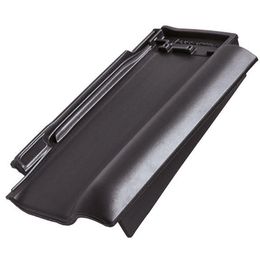 BRAAS Ortgangziegel Rubin 13V(O) Royalgrau matt Dachziegel, Links