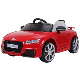 HOMCOM Kinderfahrzeug Elektroauto Fernbedienung MP3 PP Rot