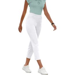 Damen 7/8-Jeans wei&szlig;, Gr&ouml;&szlig;e 19