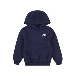 Nike Sportswear Sweatshirt 'Club Fleece' Jungen Größe 104 navy / weiß
