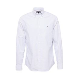 Tommy Hilfiger Hemd 'Heritage' Herren Größe XXXL taubenblau / weiß