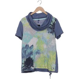 Cecil Damen T-Shirt, blau, Gr. 42