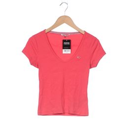 Tommy Jeans Damen T-Shirt, pink, Gr. 36