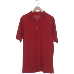 Ulla Popken Damen Poloshirt, rot, Gr. 46