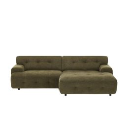 Höffner Ecksofa Bohanna ¦ grün ¦ Maße (cm): B: 235 H: 72 T: 161