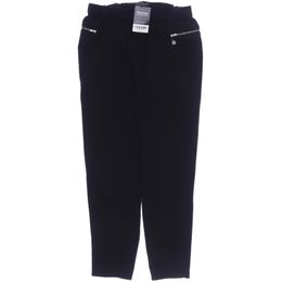 Maison Scotch Damen Stoffhose, schwarz, Gr. 36