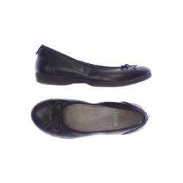 Jana Damen Ballerinas, schwarz, Gr. 38