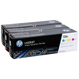 HP Toner Multi Pack CF 371 AM C/M/Y No. 128 A