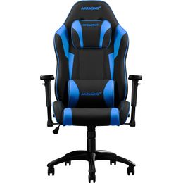 AKRacing Gaming-Stuhl "Core EXSE" Stühle Gr. , Stoffbezug-Kunstleder, Stahl, schwarz (schwarz, blau, schwarz)