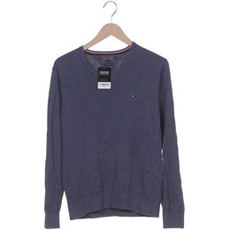 Tommy Hilfiger Herren Pullover, blau, Gr. 48