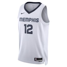 Memphis Grizzlies Association Edition 2022/23 Nike Dri-FIT NBA Swingman Trikot für Herren - Weiß