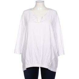 Ulla Popken Damen Bluse, weiß, Gr. 50