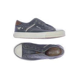 Mustang Damen Sneakers, blau, Gr. 37