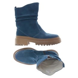 Deerberg Damen Stiefel, blau, Gr. 39