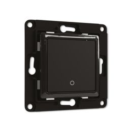 Shelly Wandtaster Wall Switch 1, schwarz